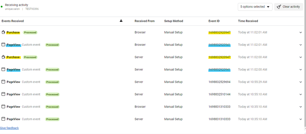 Events not deduplicating despite matching Event Name and ID - Facebook Conversion API - Stape ...
