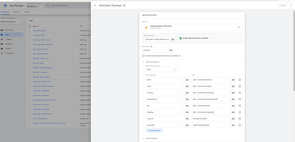 Help verify evertything is correct - Shopify Server-Side Tagging ...