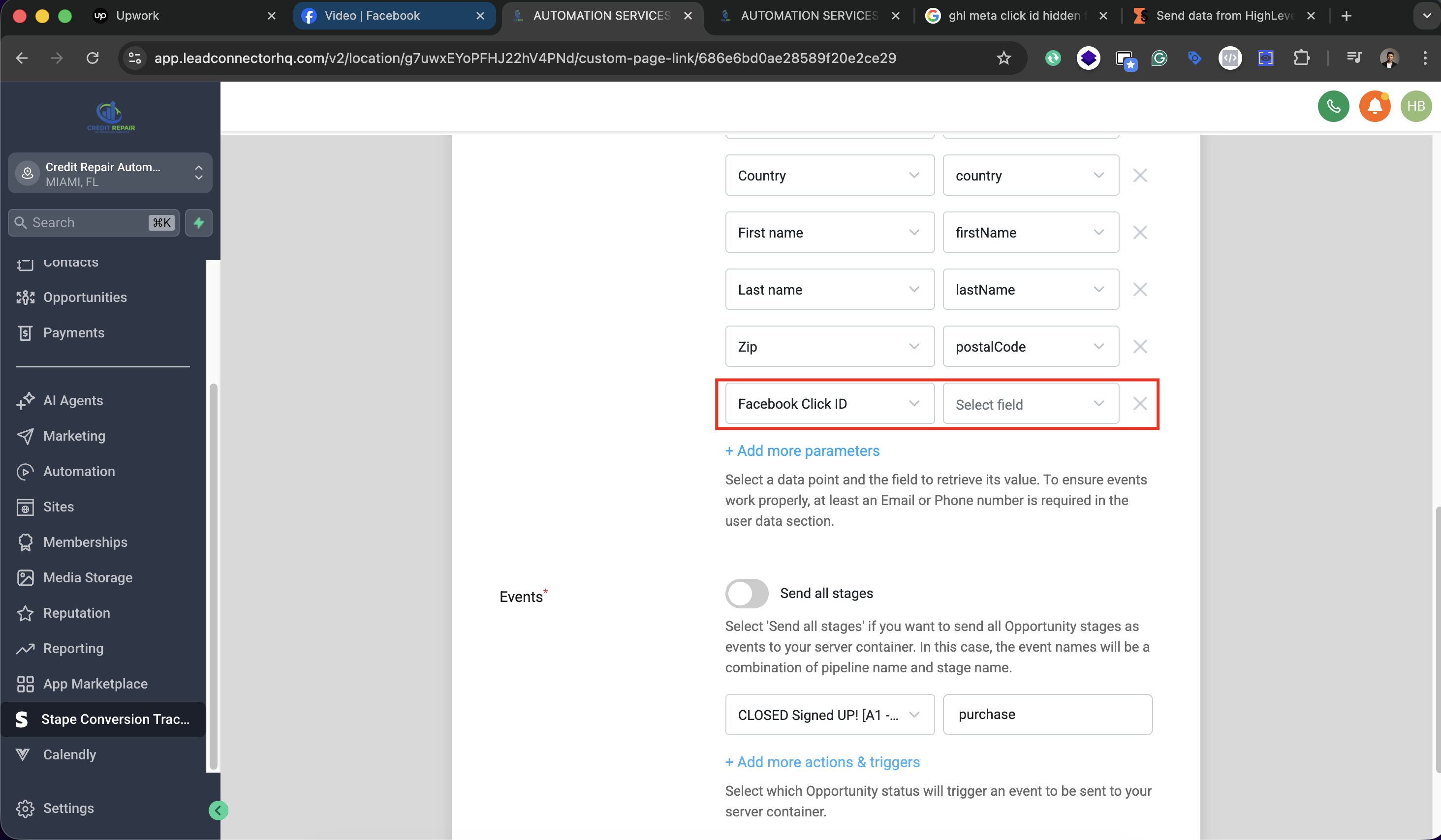 GHL CRM Stape APP Question - Google Tag Manager Server Container ...